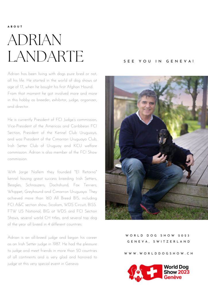 Our judges – World Dog Show