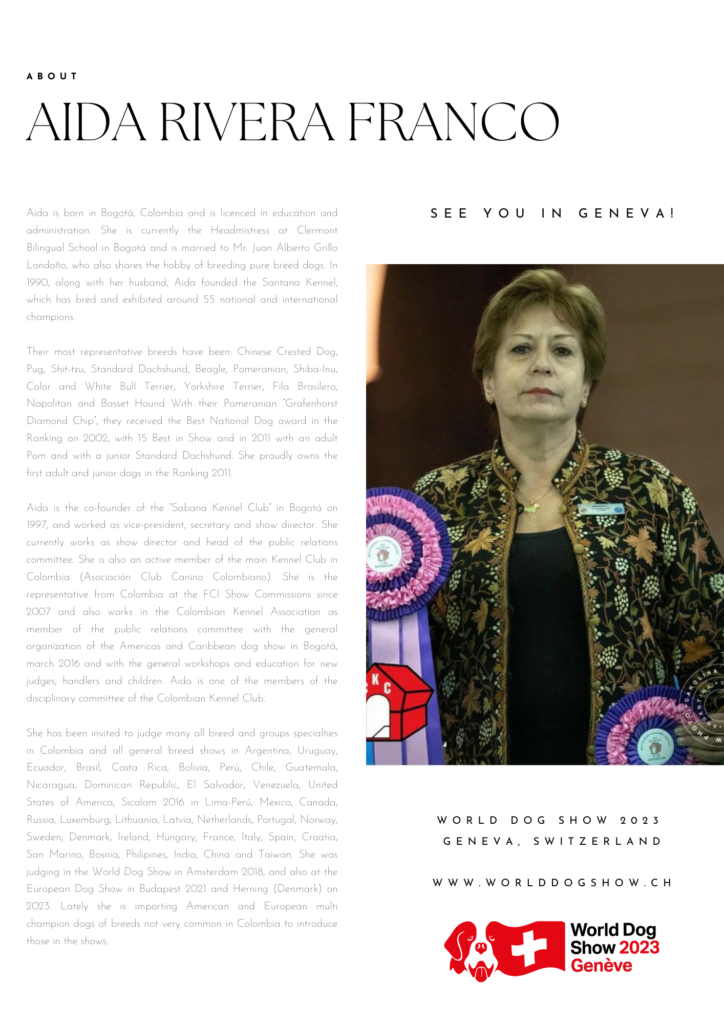 Our judges – World Dog Show